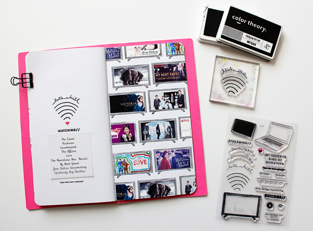 Blog: Using the TV Stamp Set with Barbara Picinich - Studio Calico
